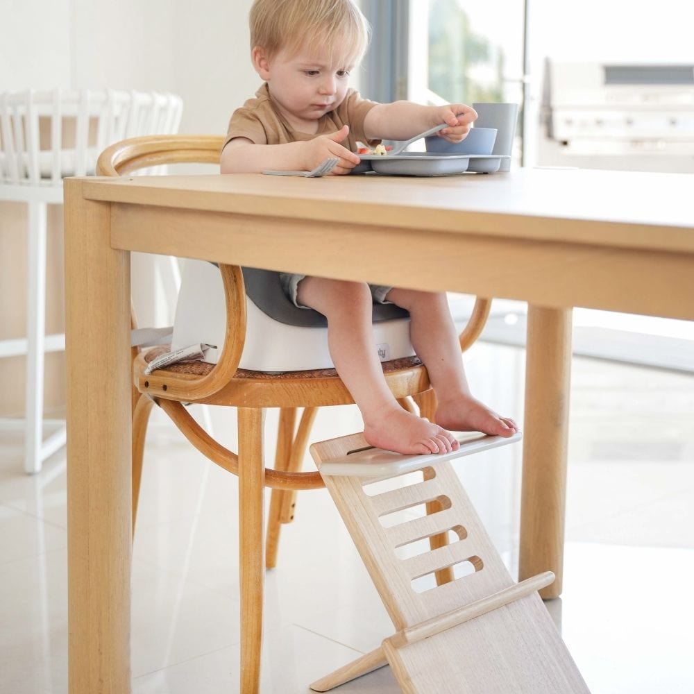 Footsi Grow – Adjustable Kids' Footrest for Dining & Study – nibbleandrest