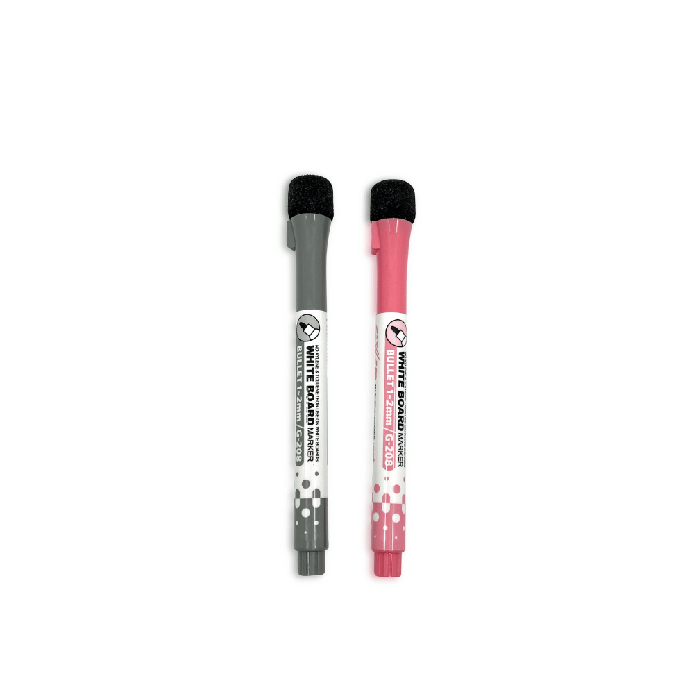 Magnetic Whiteboard Markers – Built-In Eraser & Strong Hold – nibbleandrest