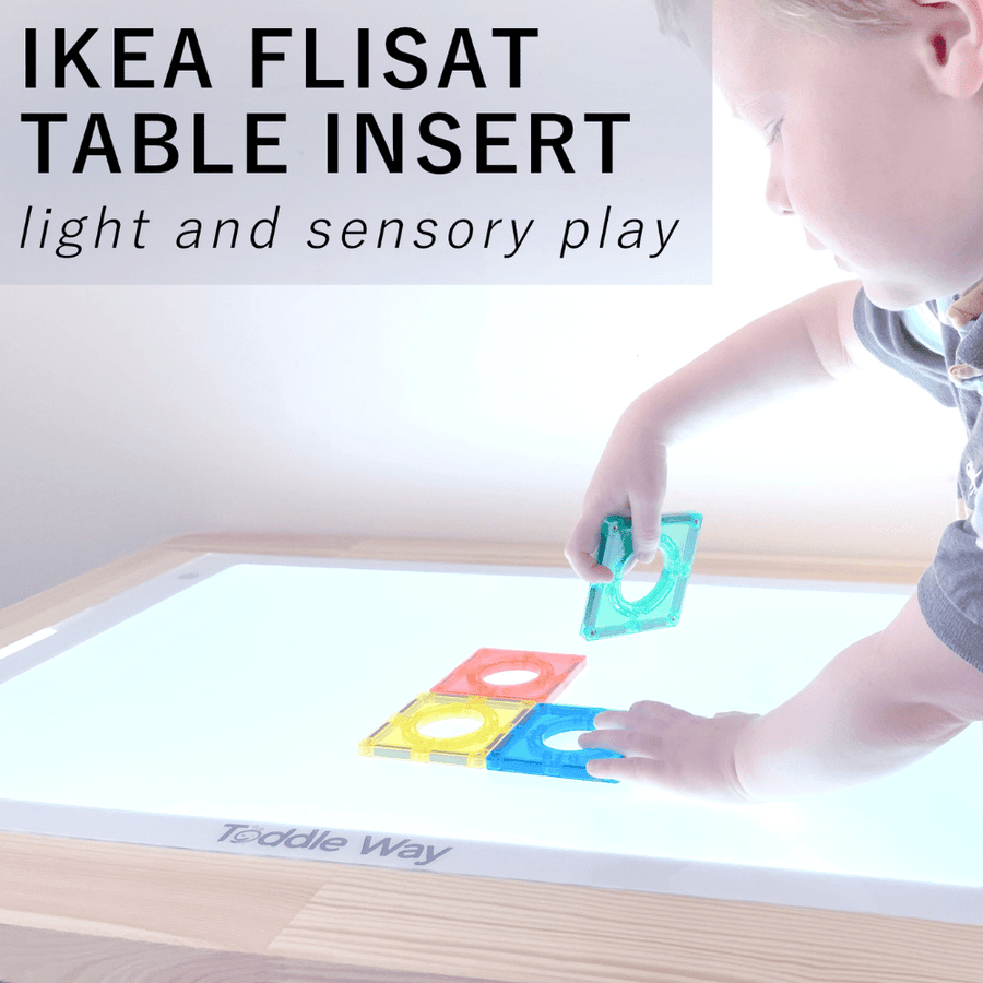Toddleway Light Pad for the Ikea Flisat table – nibbleandrest